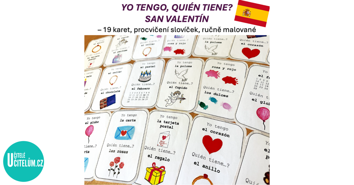 YO TENGO, QUIÉN TIENE? SAN VALENTÍN - 🇪🇸 Španělský jazyk ...