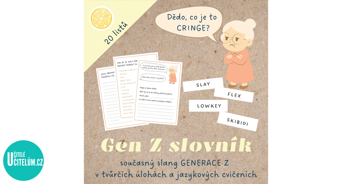 GEN Z SLOVNÍK | současný slang GENERACE Z | tvůrčí psaní a jazyková ...
