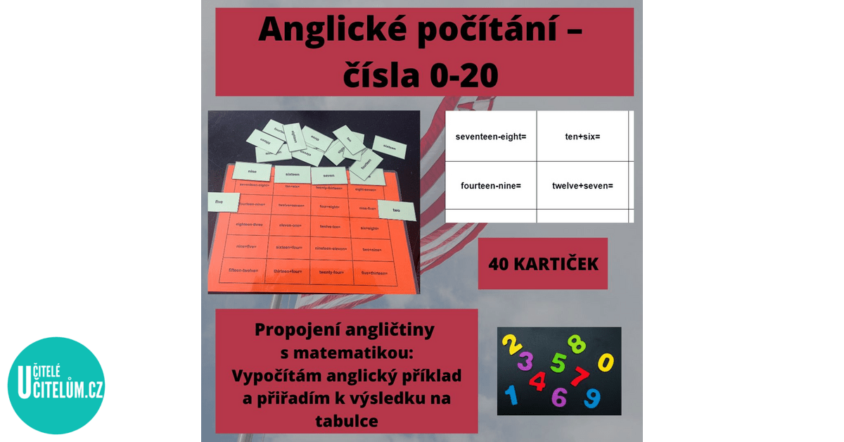 Anglické počítání - Anglický jazyk | UčiteléUčitelům.cz
