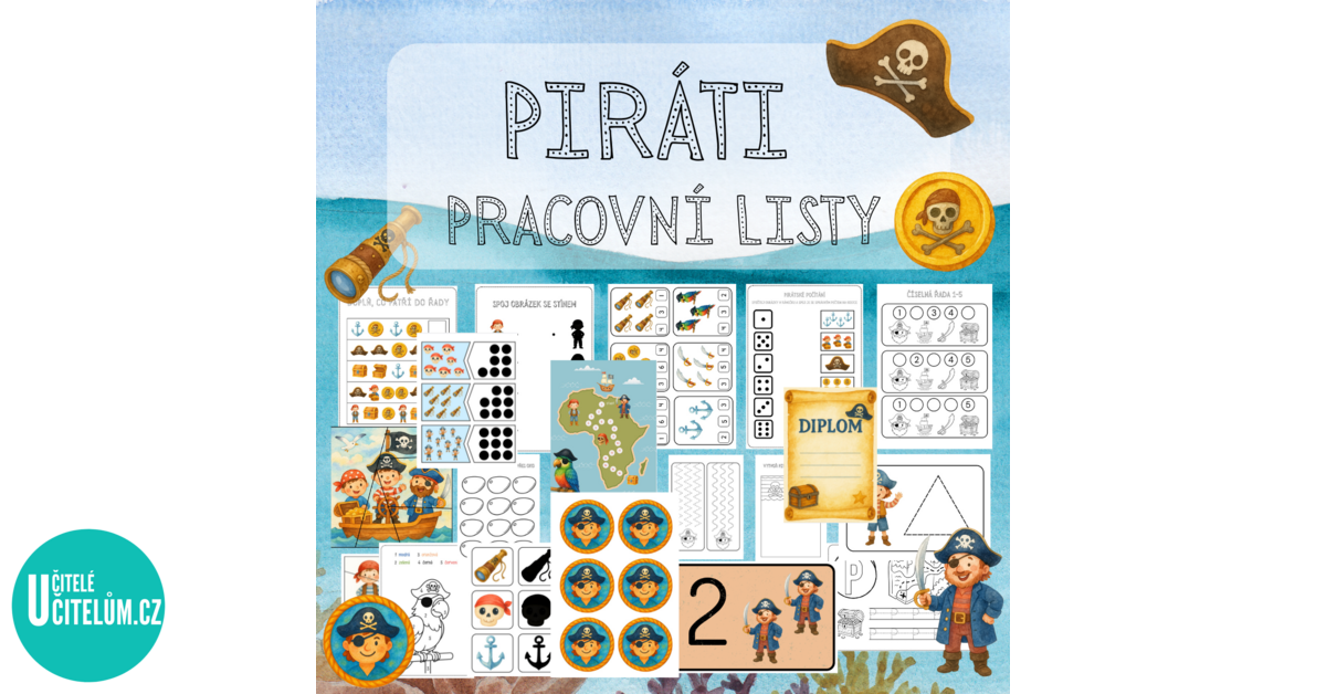 Piráti - soubor pracovních listů - Nezařazené k předmětu ...
