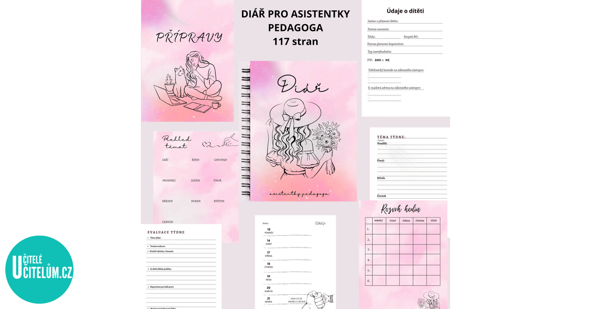 Diář pro asistentky pedagoga 2025/2026 (MŠ i ZŠ) - Nezařazené k ...