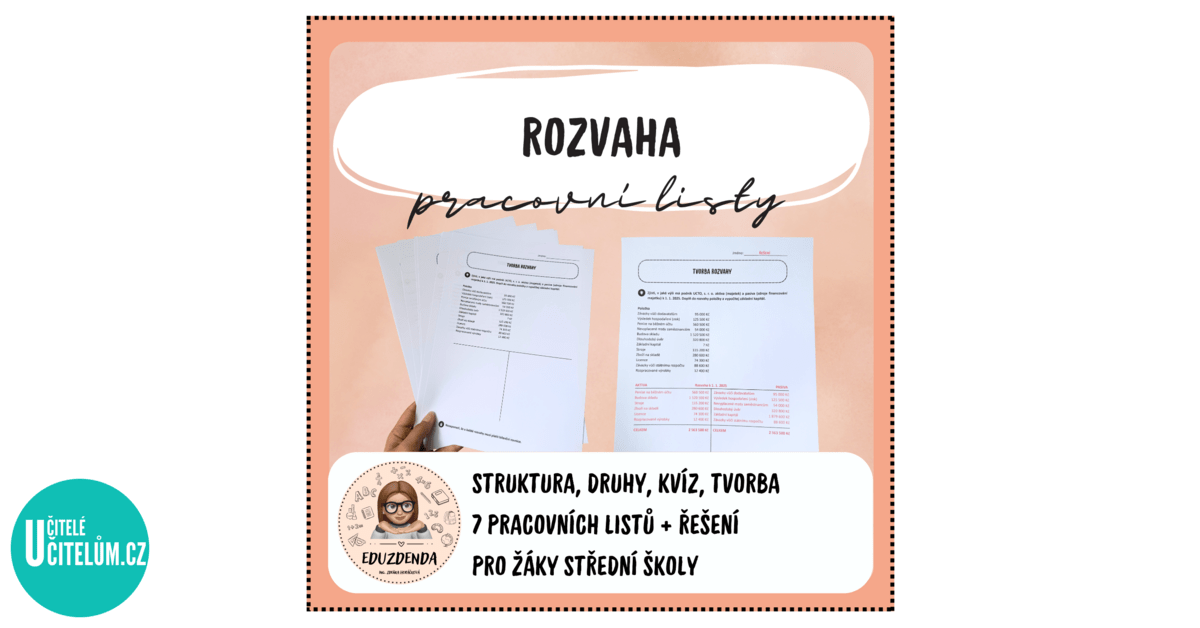 Rozvaha - Nezařazené k předmětu | UčiteléUčitelům.cz