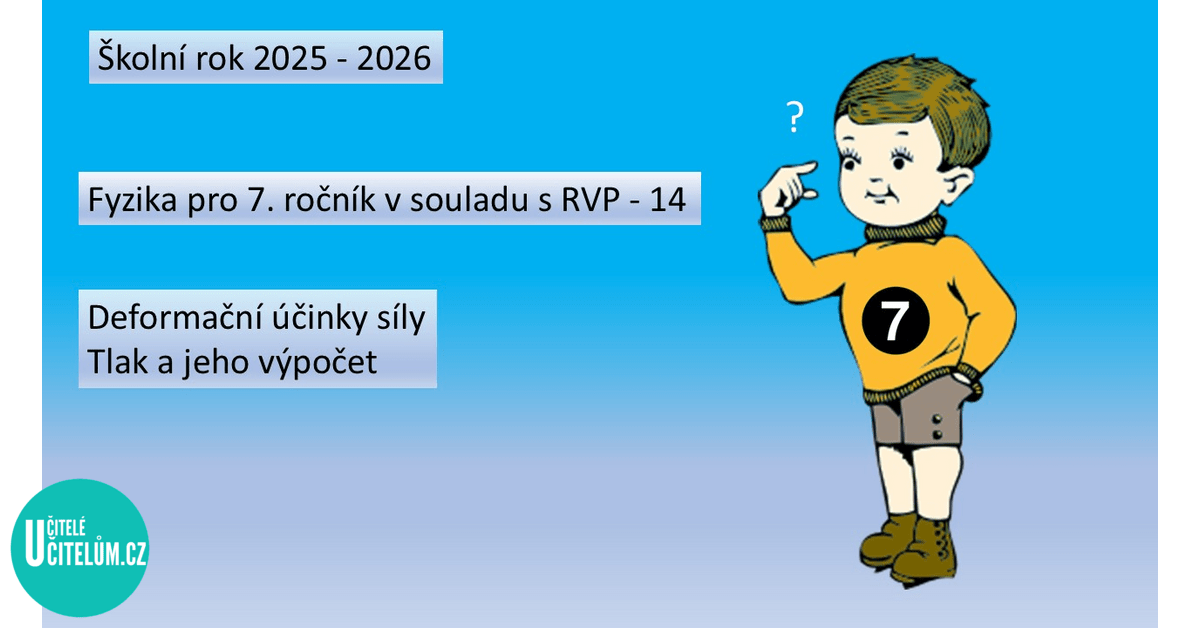 Fyzika pro 7. ročník v souladu s RVP - 14 - Fyzika | UčiteléUčitelům.cz