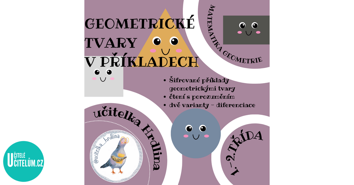 Geometrické tvary v příkladech - Matematika | UčiteléUčitelům.cz