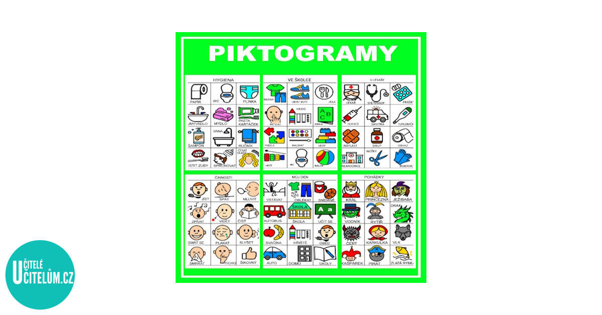 Piktogramy, obrázky - Logopedie | UčiteléUčitelům.cz