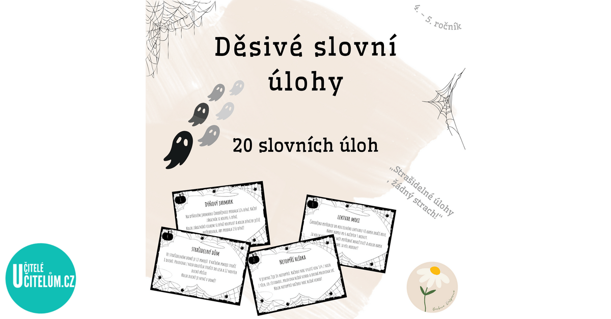 Děsivé slovní úlohy - Matematika | UčiteléUčitelům.cz