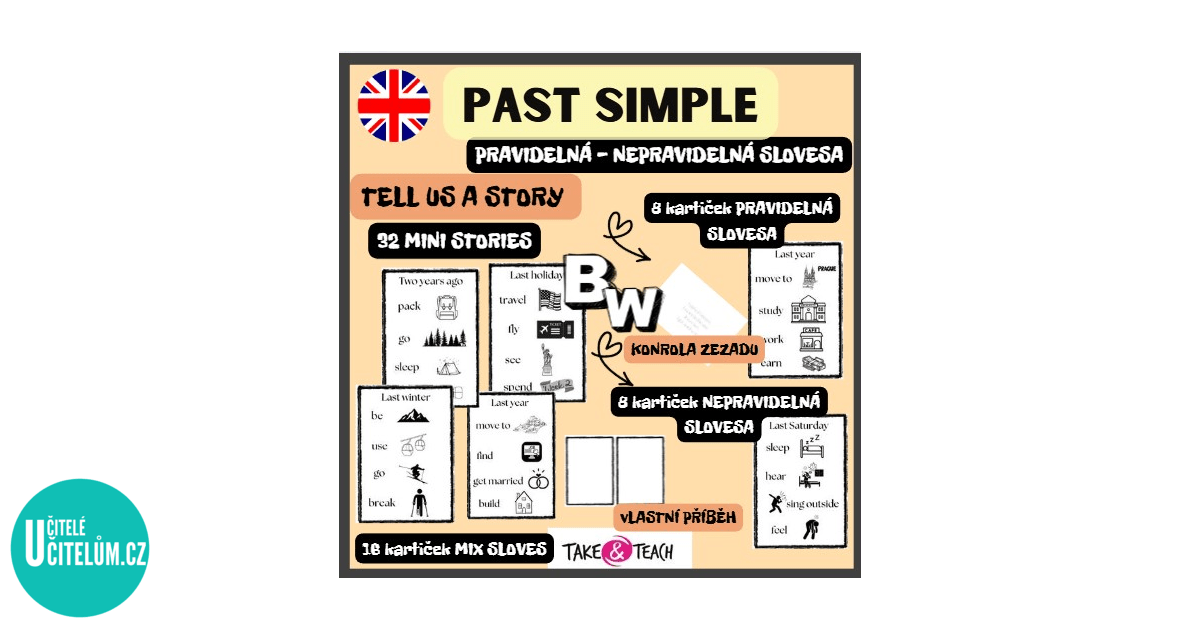 PAST SIMPLE - NEPRAVIDELNÁ A PRAVIDELNÁ SLOVESA - MINULÝ ČAS PROSTÝ ...