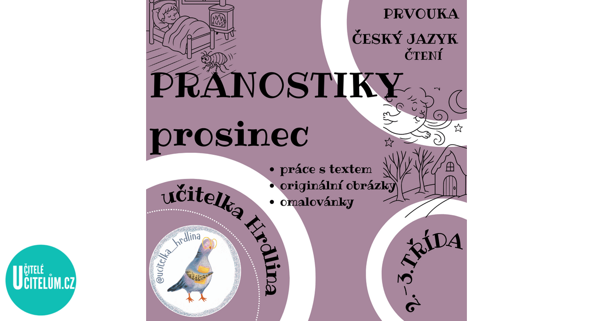 Pranostiky prosinec - Český jazyk - čtení | UčiteléUčitelům.cz