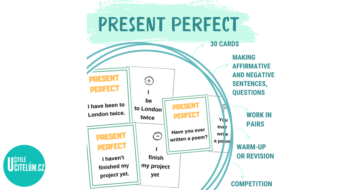 Present perfect - cards (making sentences) - Anglický jazyk ...