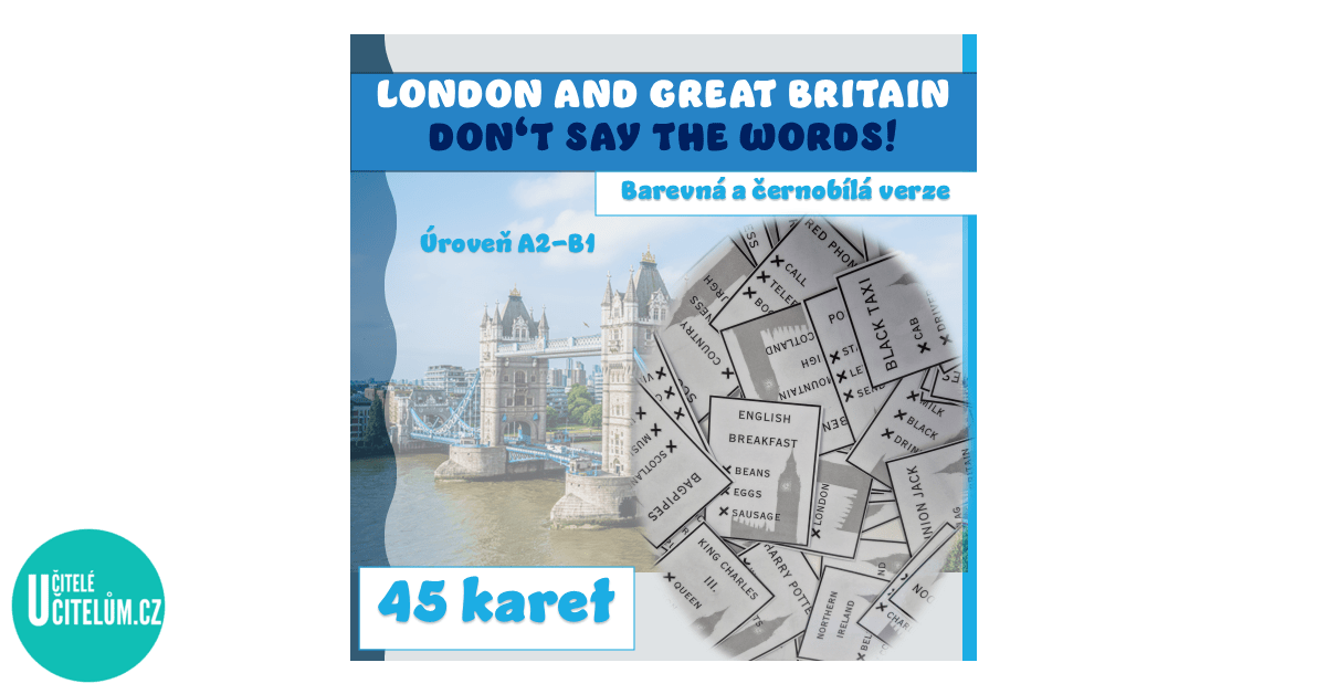 London, Great Britain - Don't say the words! - Anglický jazyk ...