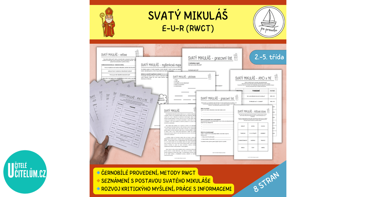 Svatý Mikuláš - čtenářská lekce E-U-R (RWCT) - Český jazyk ...