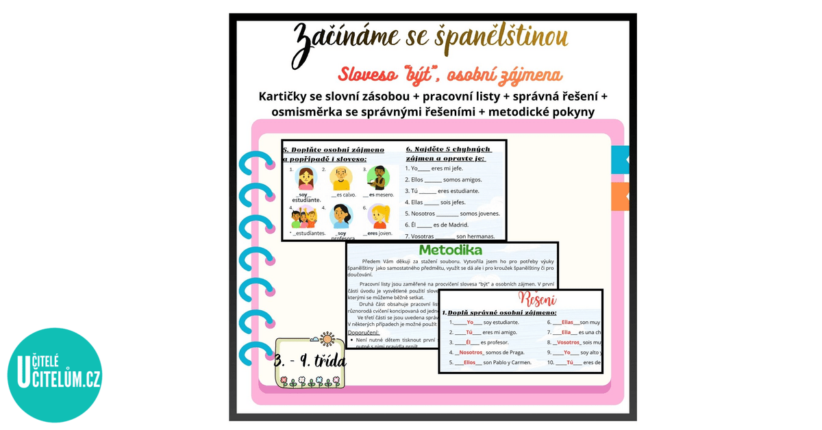 Začínáme se španělštinou 3 - úvod sloveso "být", osobní zájmena - 🇪🇸 ...