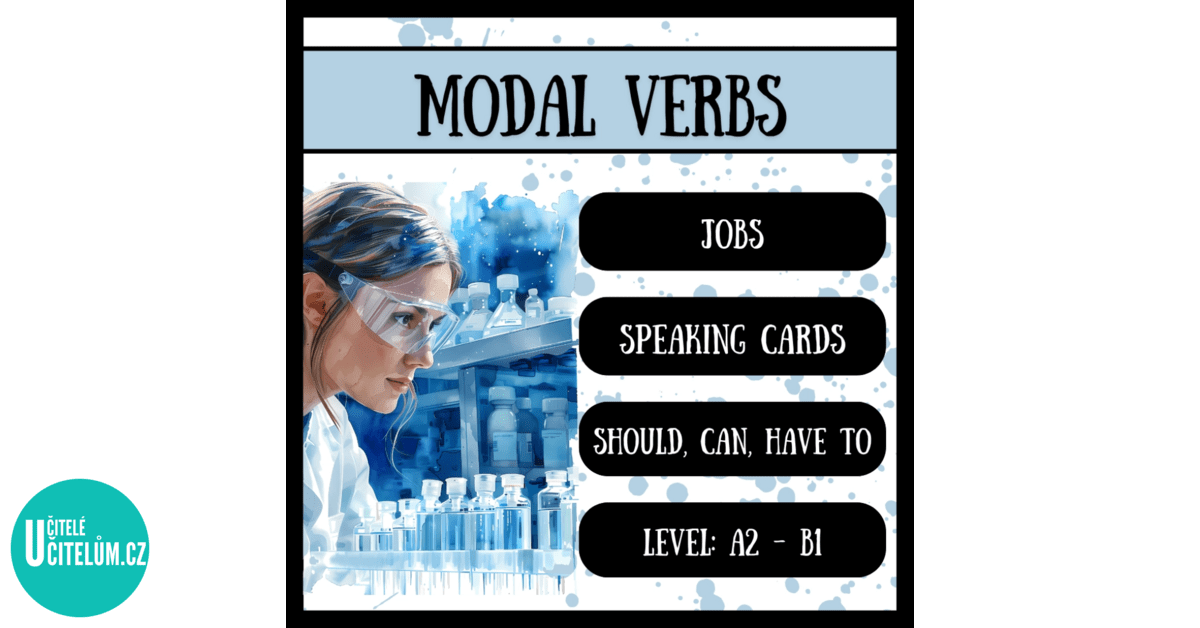 MODÁLNÍ SLOVESA - PRÁCE - can - should - have to - jobs - modal verbs ...