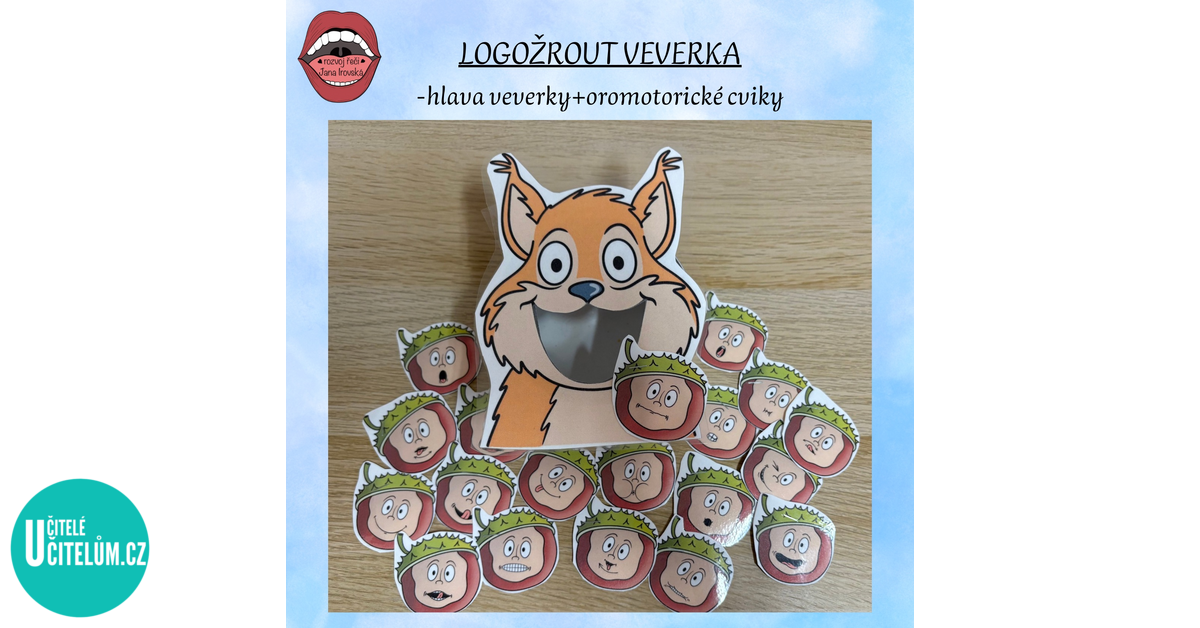 LOGOŽROUT VEVERKA - Logopedie | UčiteléUčitelům.cz