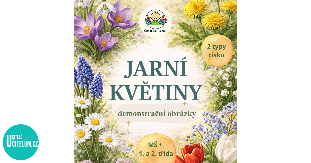 Jarní květiny – demonstrační obrázky pro MŠ (JARO) - Přírodověda ...