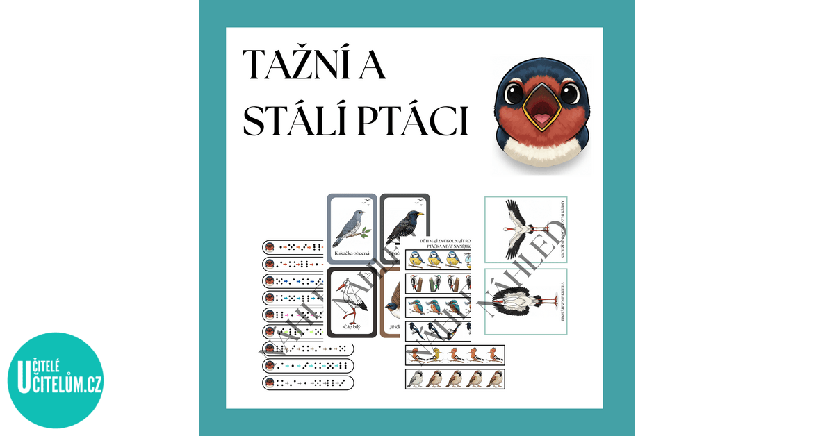 TAŽNÍ A STÁLÍ PTÁCI - Přírodověda | UčiteléUčitelům.cz